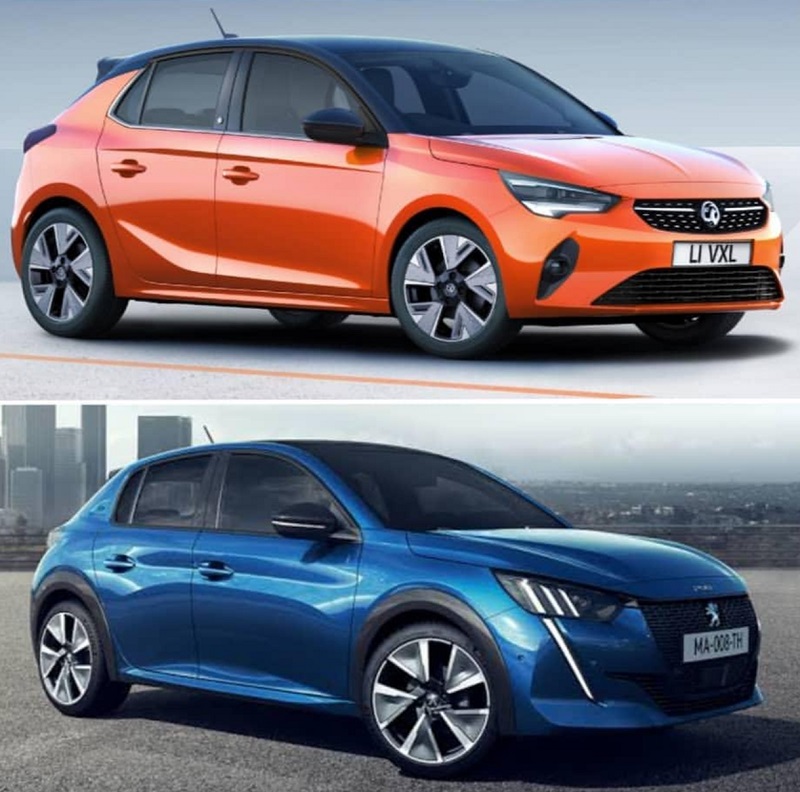 Peugeot 208 Opel Corsa Kar la t rma 208 Mi Corsa M 