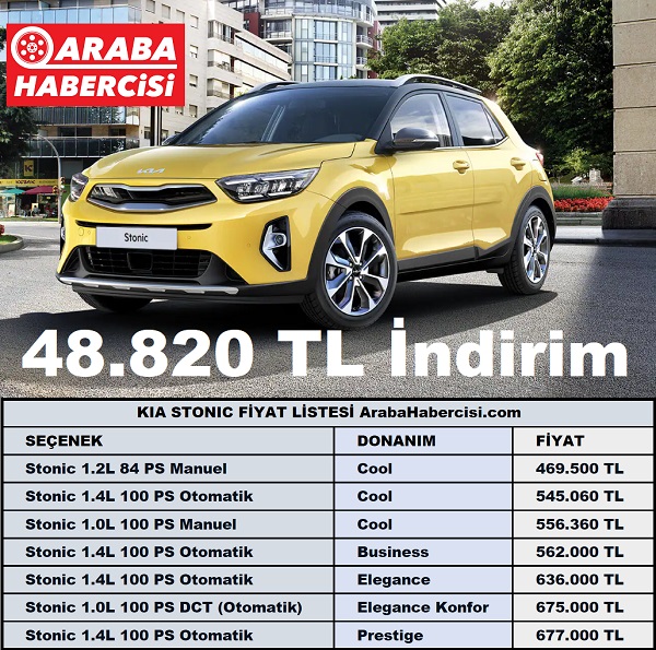 Kia Stonic fiyat listesi Aralık 2022. 0 km Kia Stonic. 2022 Kia Stonic.