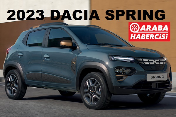 2023 Dacia Spring fiyat tahmini. 2023 Dacia. 2023 Elektrikli. 2023 Araba.