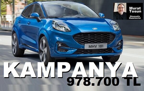 Ford Puma Kampanya Aralık 2023. 2023 0 km araba kampanyaları.