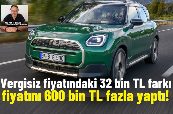 Yeni MINI Countryman fiyat listesi 2024. 2024 MINI Countryman fiyat Yeni.