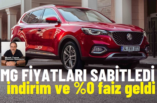 MG Haziran 2024 kampanyası. MG ZS indirim. MG HS indirim.